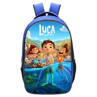Luca Backpack School Bag Blue - giftcartoon