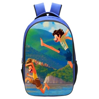 Luca Backpack School Bag Blue - giftcartoon