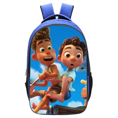 Luca Backpack School Bag Blue - giftcartoon