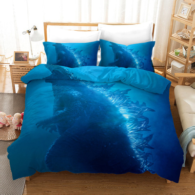 Godzilla: King of Monsters 3-Piece Bed Set - giftcartoon