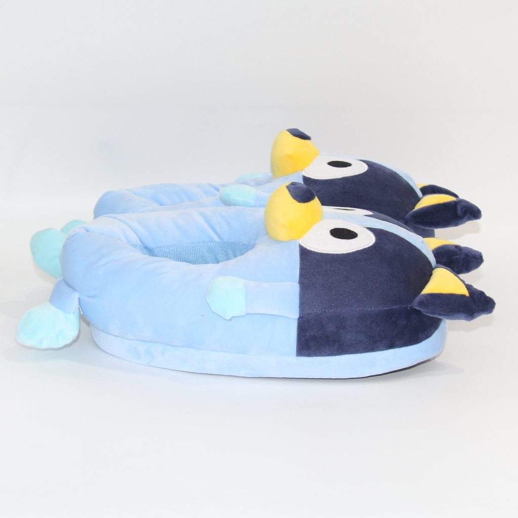 Bluey Winter Soft Plush Slippers - giftcartoon