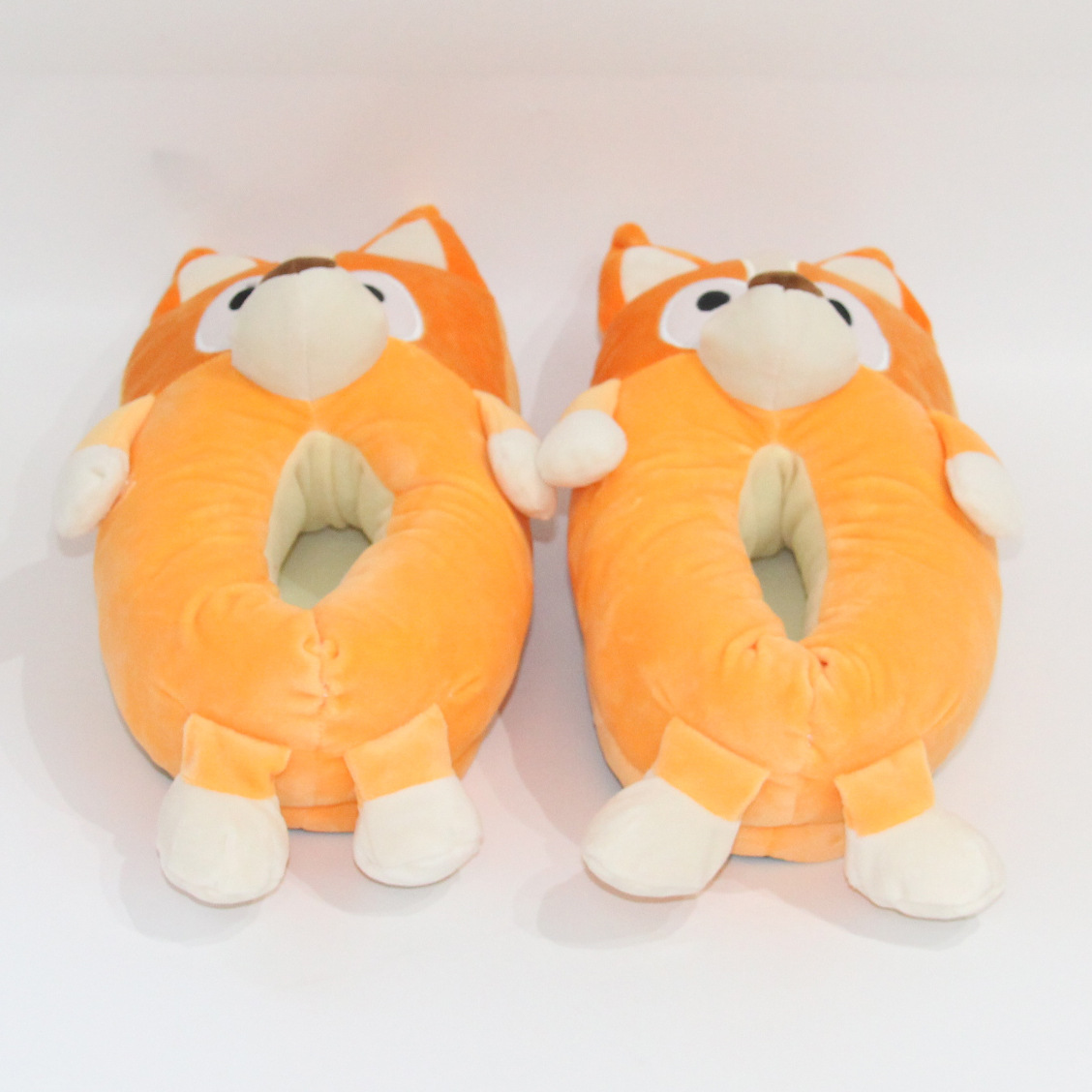 Bluey Winter Soft Plush Slippers - giftcartoon